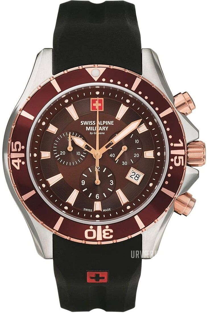 7040.9856 Swiss Alpine Military Nautilus Chrono | Urvaerket.dk